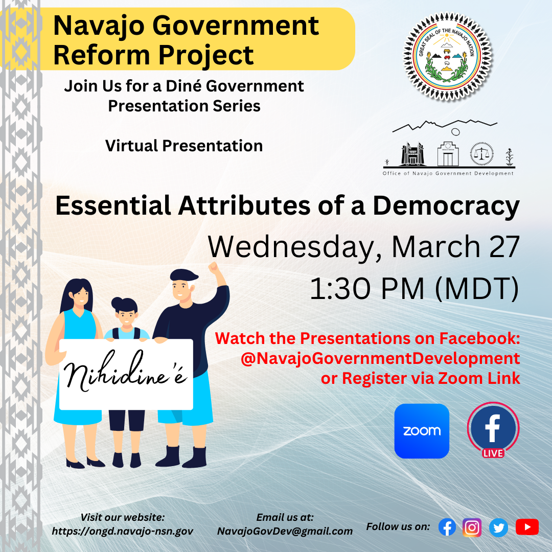 Essential Attributes of a Democracy (Virtual Presentation)